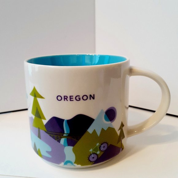 Starbucks | Dining | Starbucks Oregon You Are Here Series 4 Oz | Poshmark